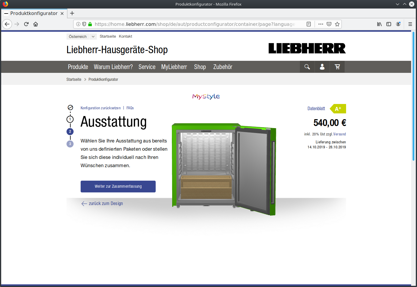 Liebherr | Configurator Database