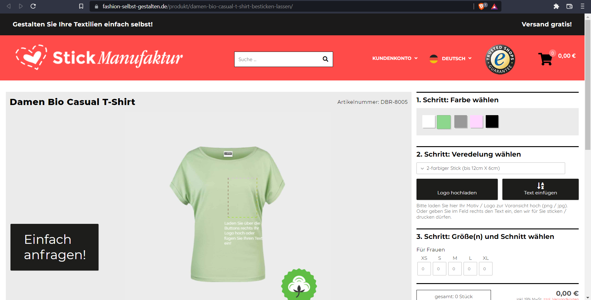 stick-manufaktur | Configurator Database