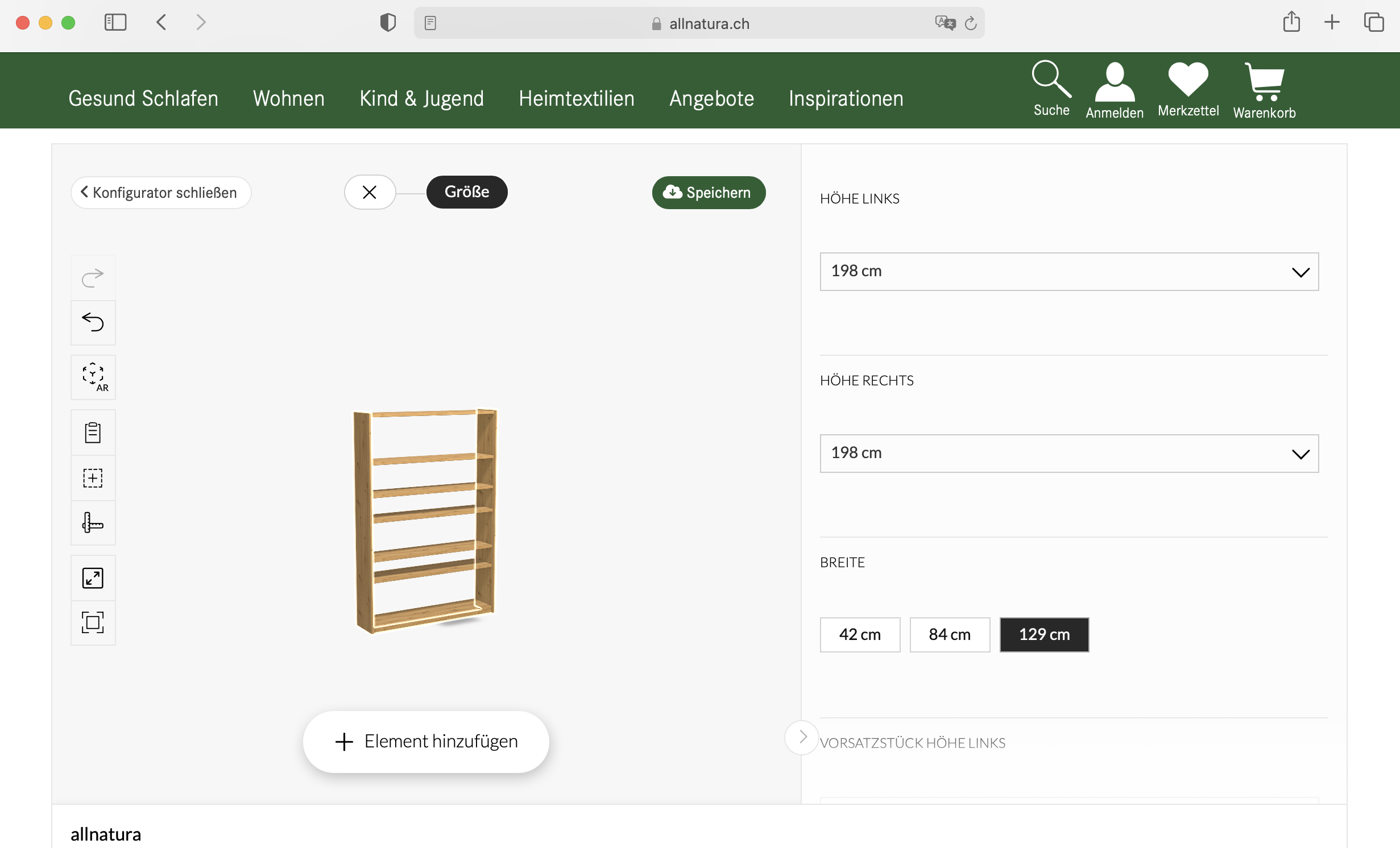 Allnatura | Configurator Database