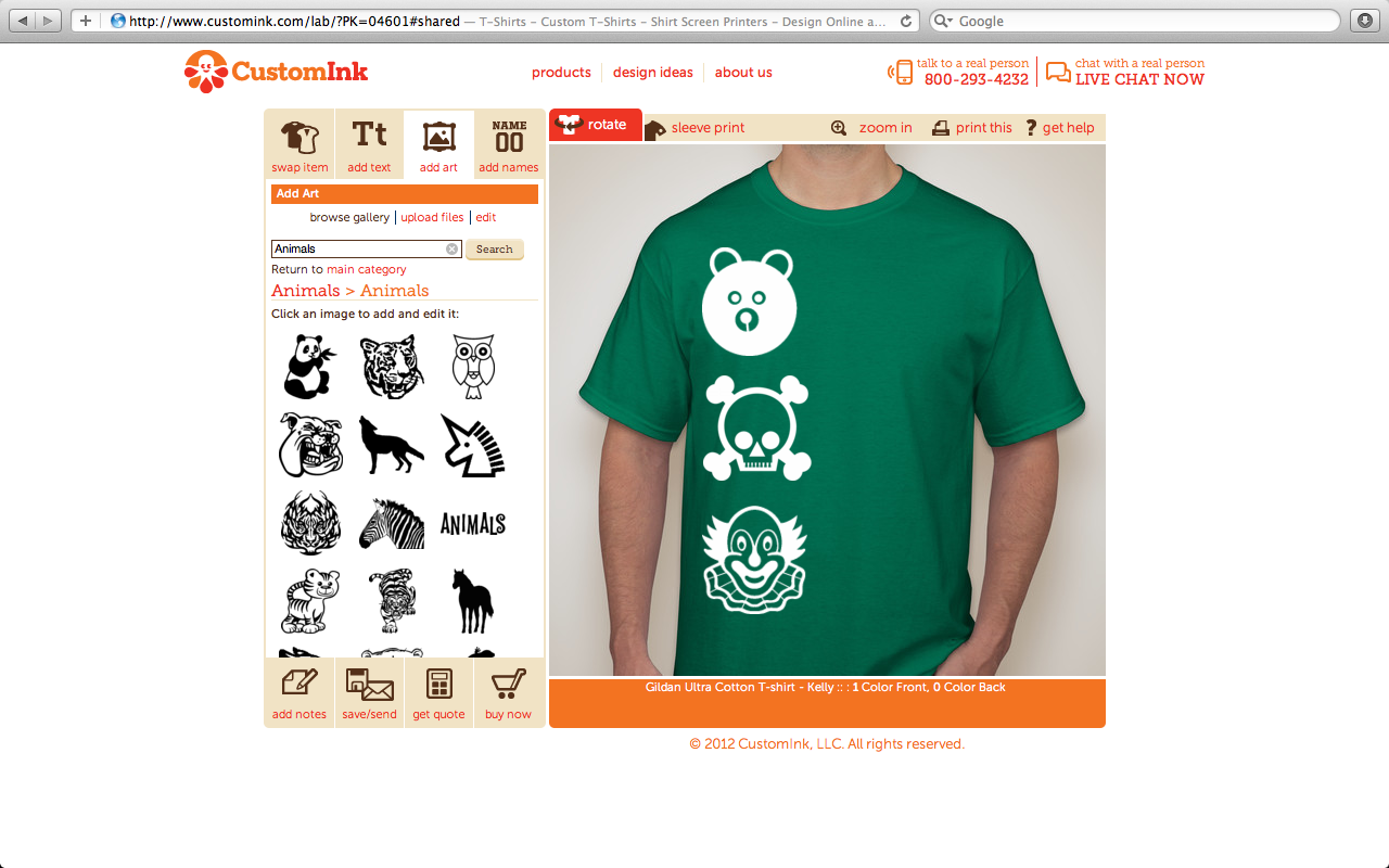 CustomInk | Configurator Database