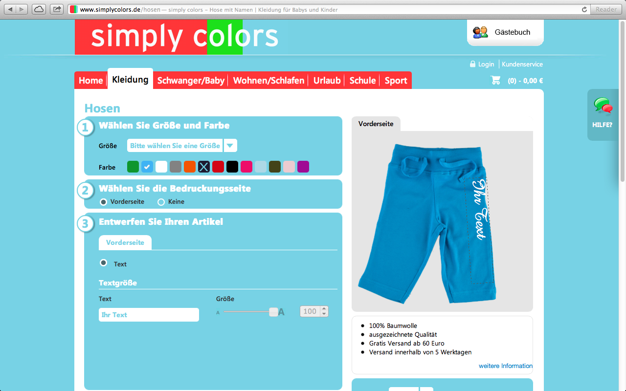 simply colors | Configurator Database