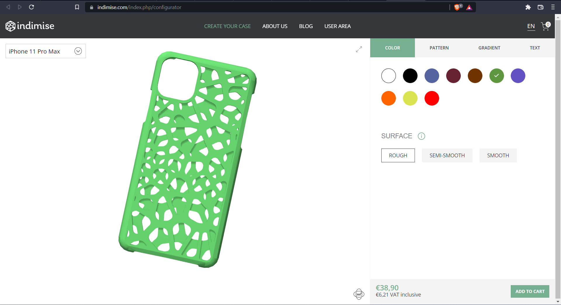 indimise | Configurator Database