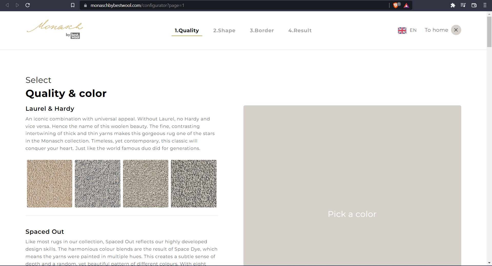 monasch by bestwool | Configurator Database