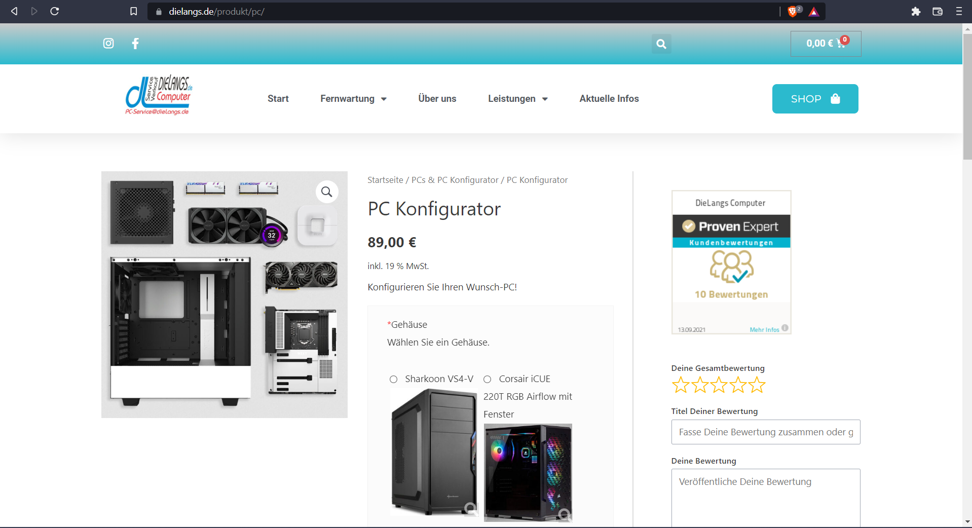 dielangs | Configurator Database