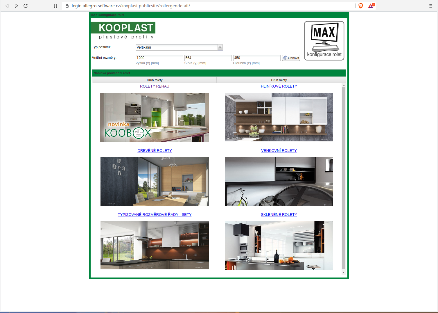 Kooplast | Configurator Database