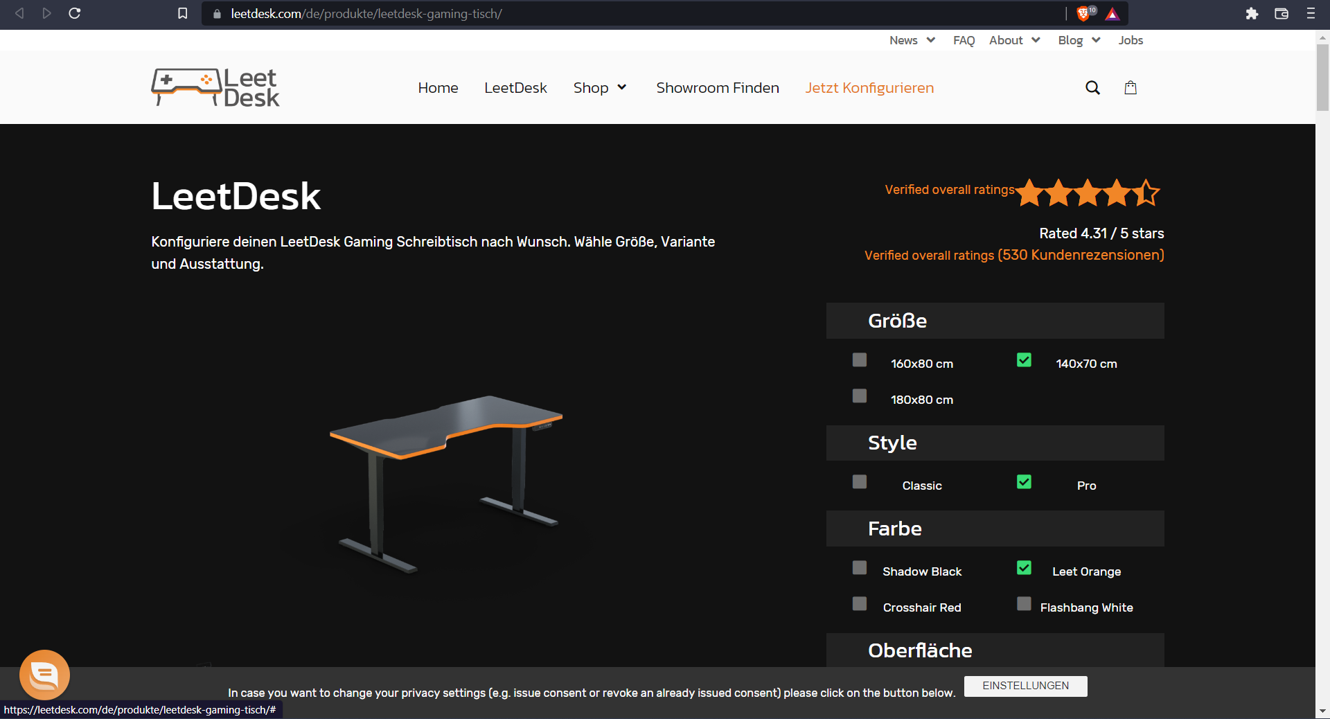 Leetdesk | Configurator Database