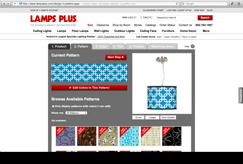 Lamps Plus | Configurator Database