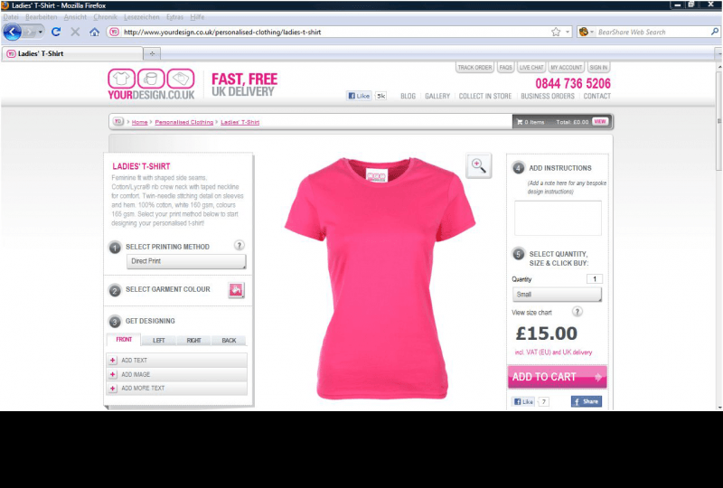 Your Design | Configurator Database