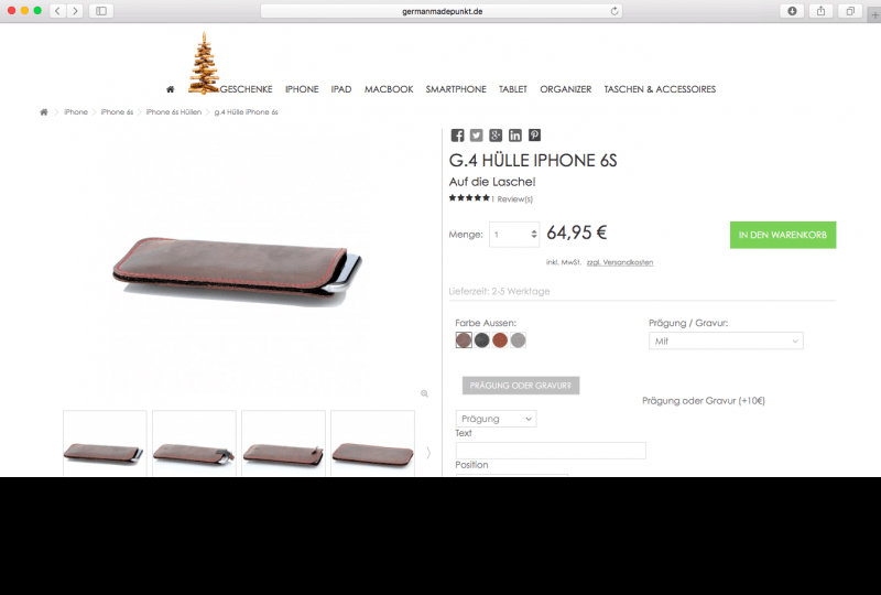 germanmade | Configurator Database
