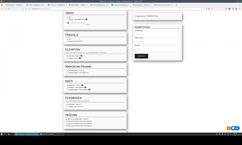 Domek.tech | Configurator Database