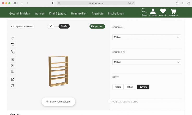Allnatura | Configurator Database