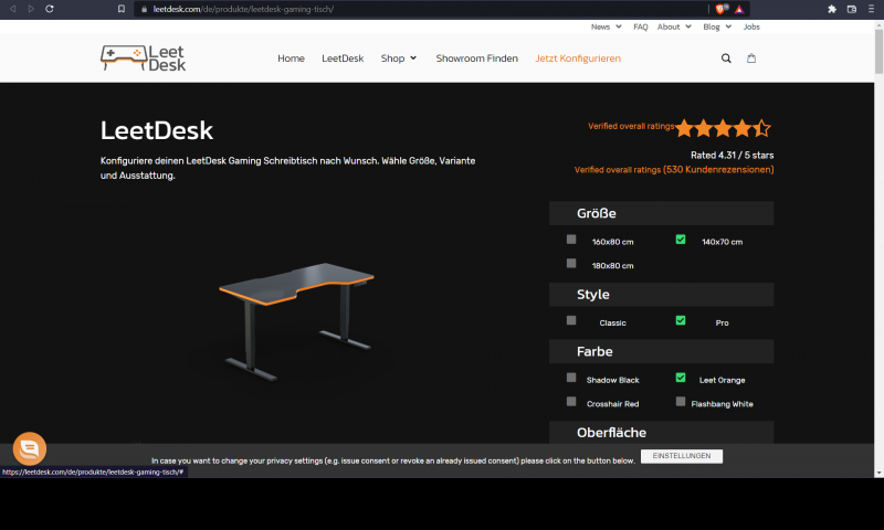 Leetdesk | Configurator Database